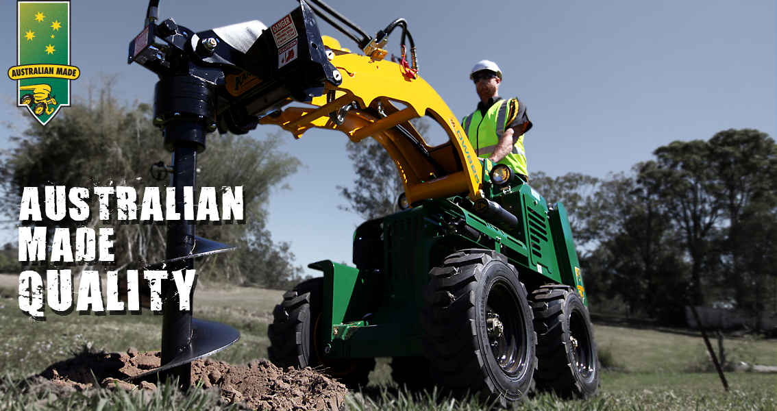 Kanga Loaders Mini Diggers Mini Loaders Machinery Augers Attachments ...