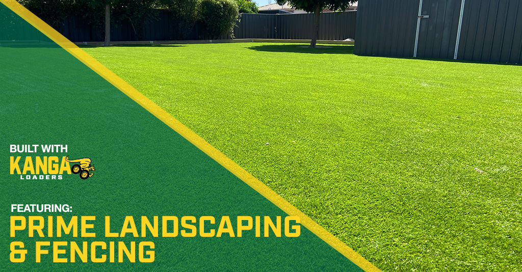 170 Square Metres of Turf - Kanga Loaders Blog