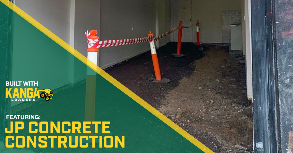 Removing This Old Infill Slab - Kanga Loaders Blog